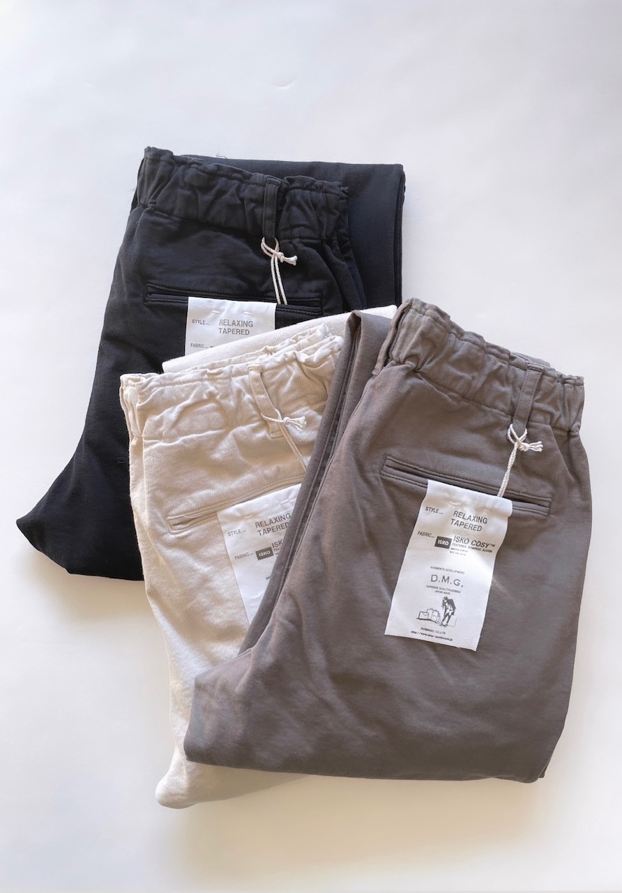 【D.M.G】COZY FLEECE BJON リラクシングテーパード | CIENTO BLOG