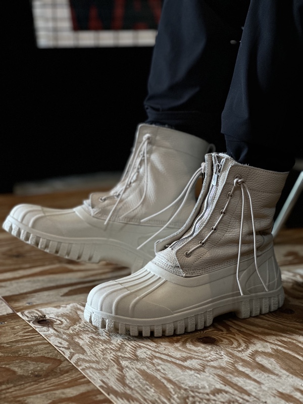nonnative“WORKER ZIP DUCK BOOTS COW LEATHER WITH RUBBER SOLE” | CIENTO BLOG