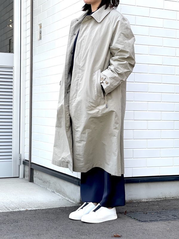 【SCYE】名品 “P/N Powdery Taffeta Balmacaan Coat” | CIENTO BLOG