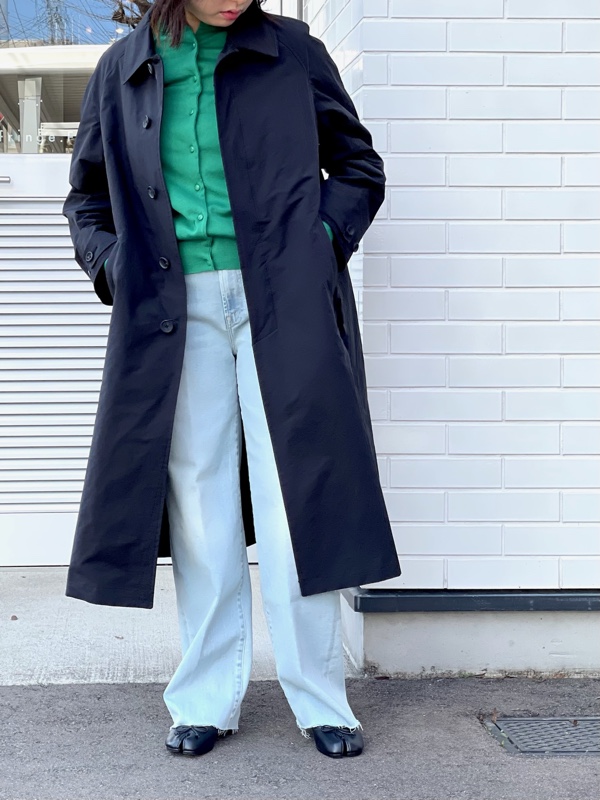 【SCYE】名品 “P/N Powdery Taffeta Balmacaan Coat” | CIENTO BLOG