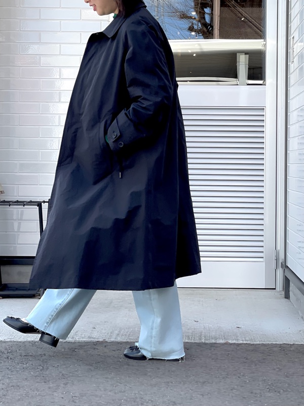 【SCYE】名品 “P/N Powdery Taffeta Balmacaan Coat” | CIENTO BLOG