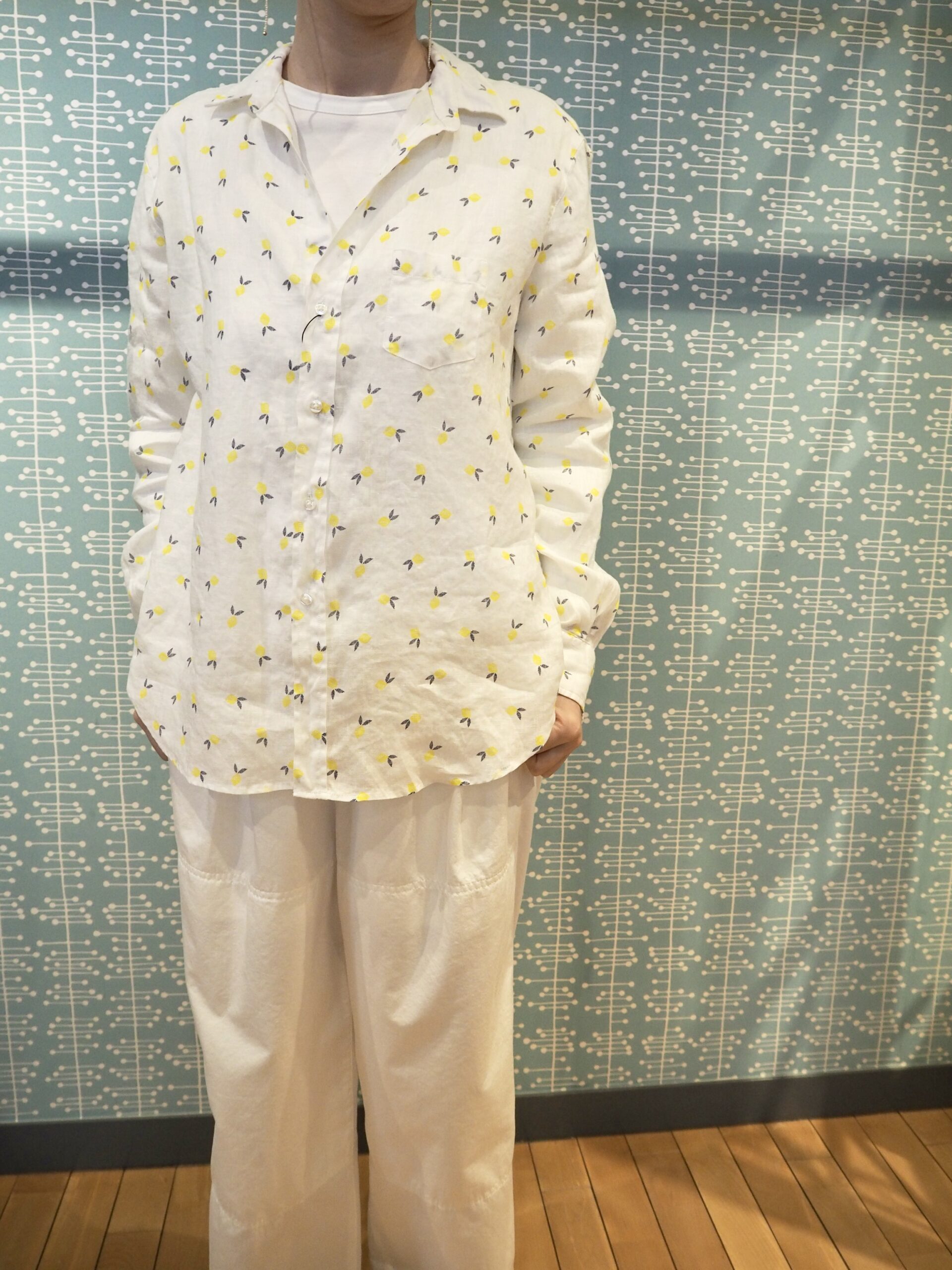 【Frank&Eileen】”EILEEN” LEMON PRINT SHIRT | CIENTO BLOG