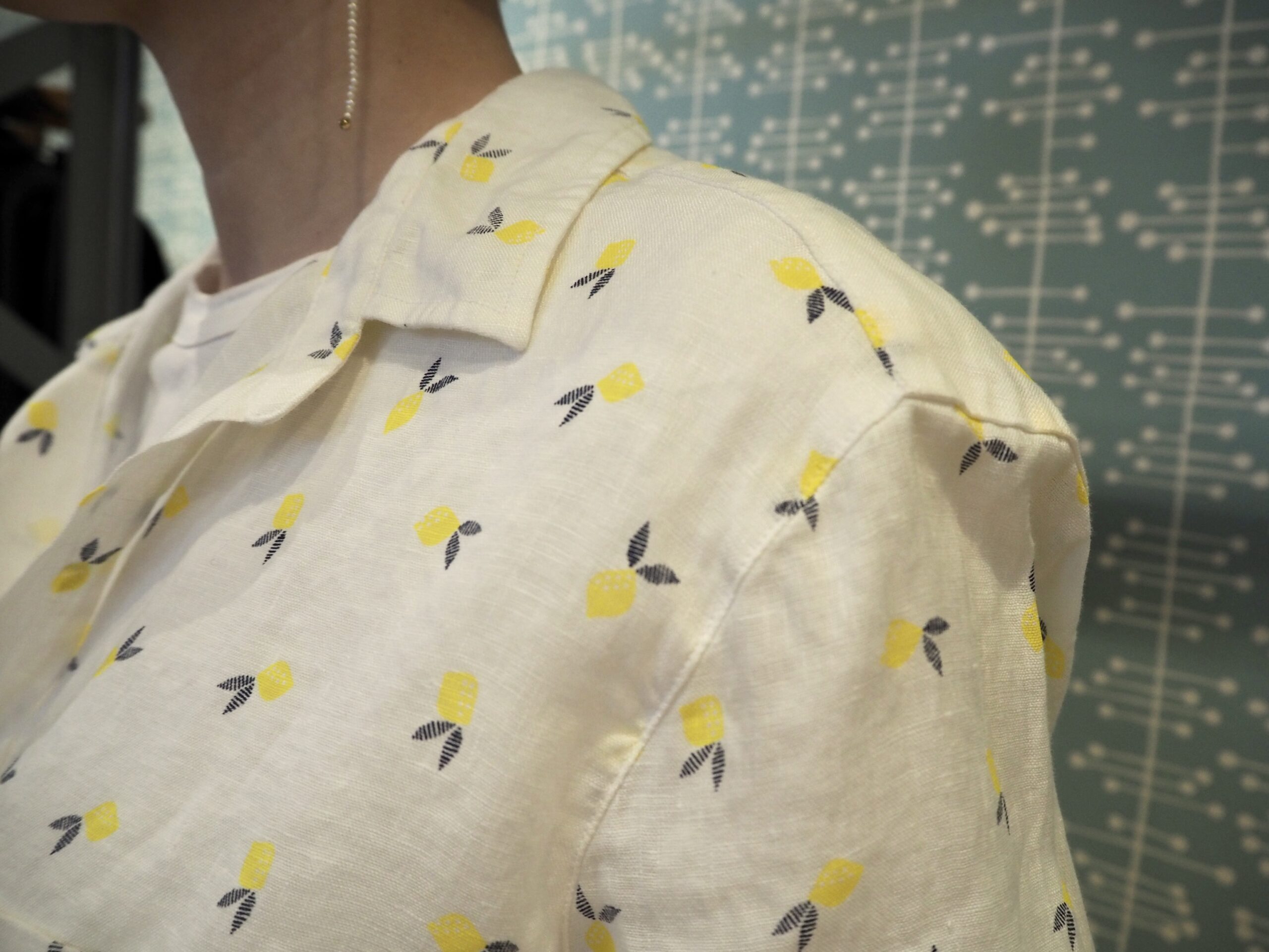 【Frank&Eileen】”EILEEN” LEMON PRINT SHIRT | CIENTO BLOG