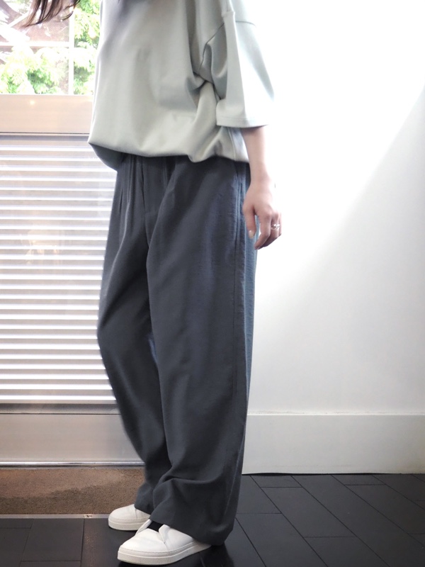 【YOKE】EASY WIDE PANTS DROP , SHOULDER HALF SLEEVE T-SHIRT | CIENTO BLOG