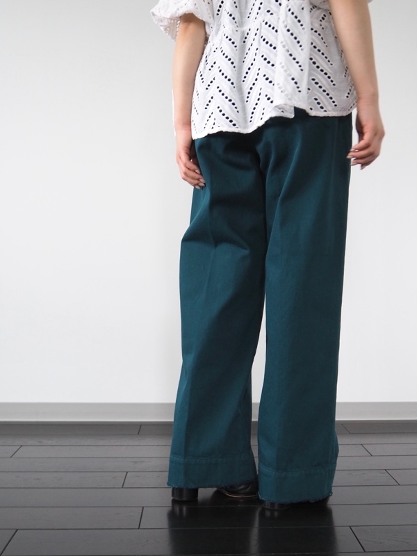 【YOKE】BELTED WIDE-LEGGED DENIM TROUSERS | CIENTO BLOG