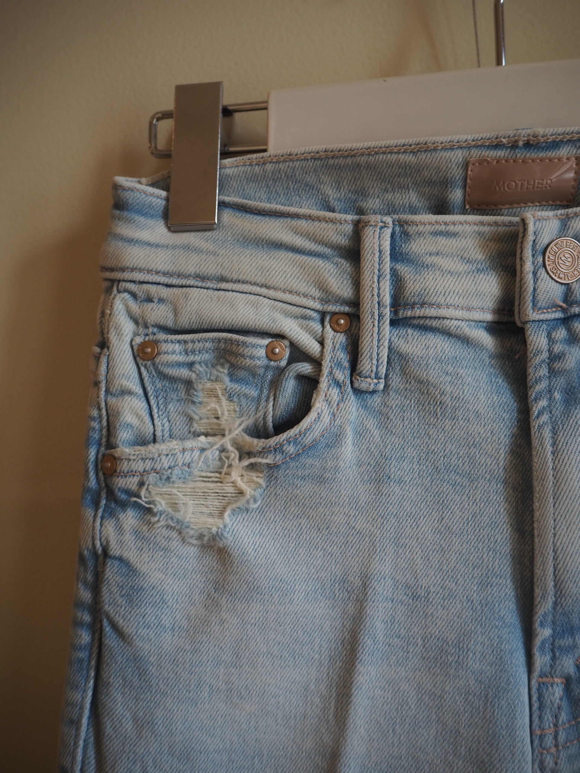 【MOTHER】THE INSIDER CROP STEP FRAY “new color” | CIENTO BLOG