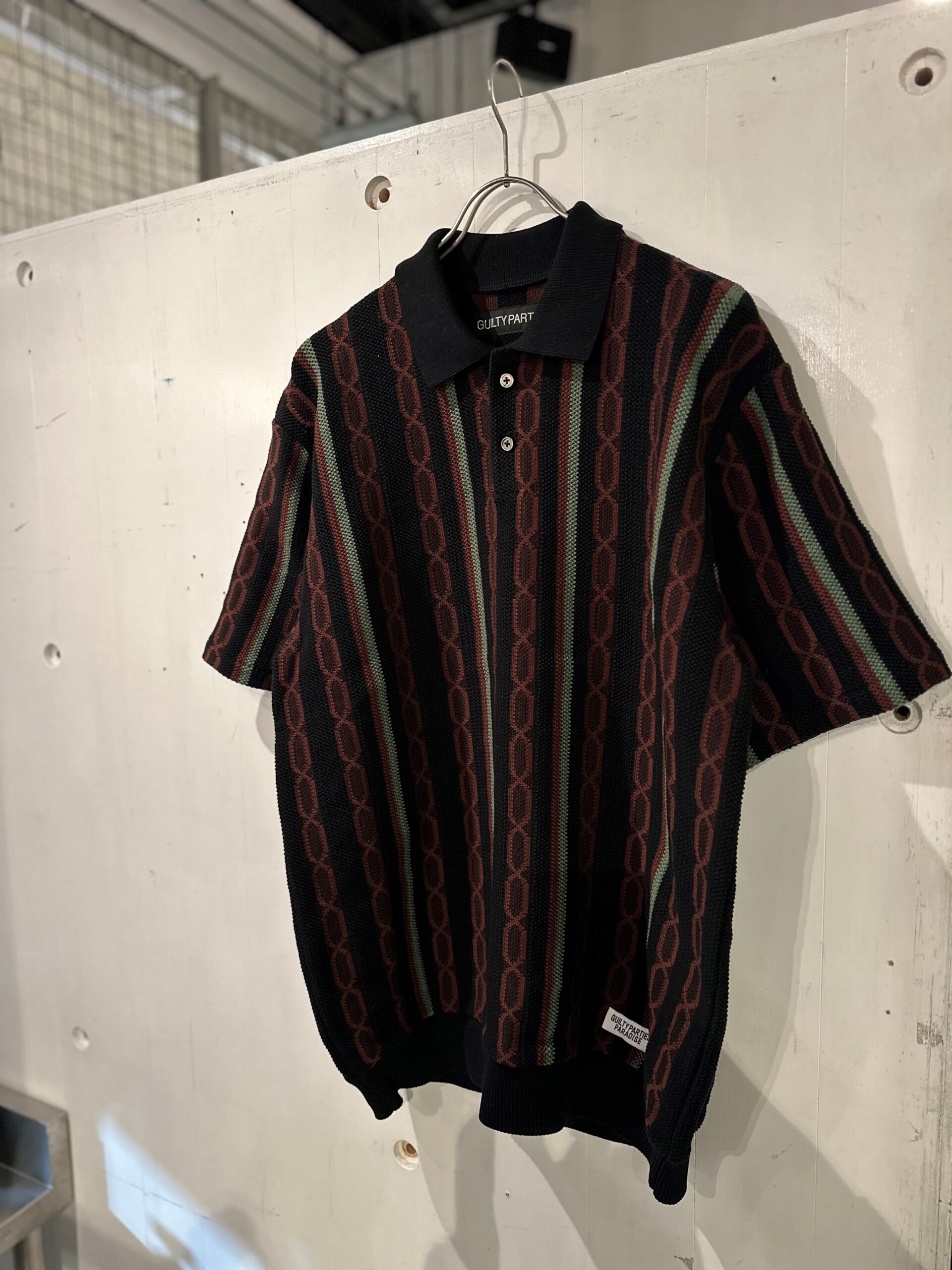 【WACKO MARIA】-KNIT POLO SHIRT (TYPE-2)- | CIENTO BLOG