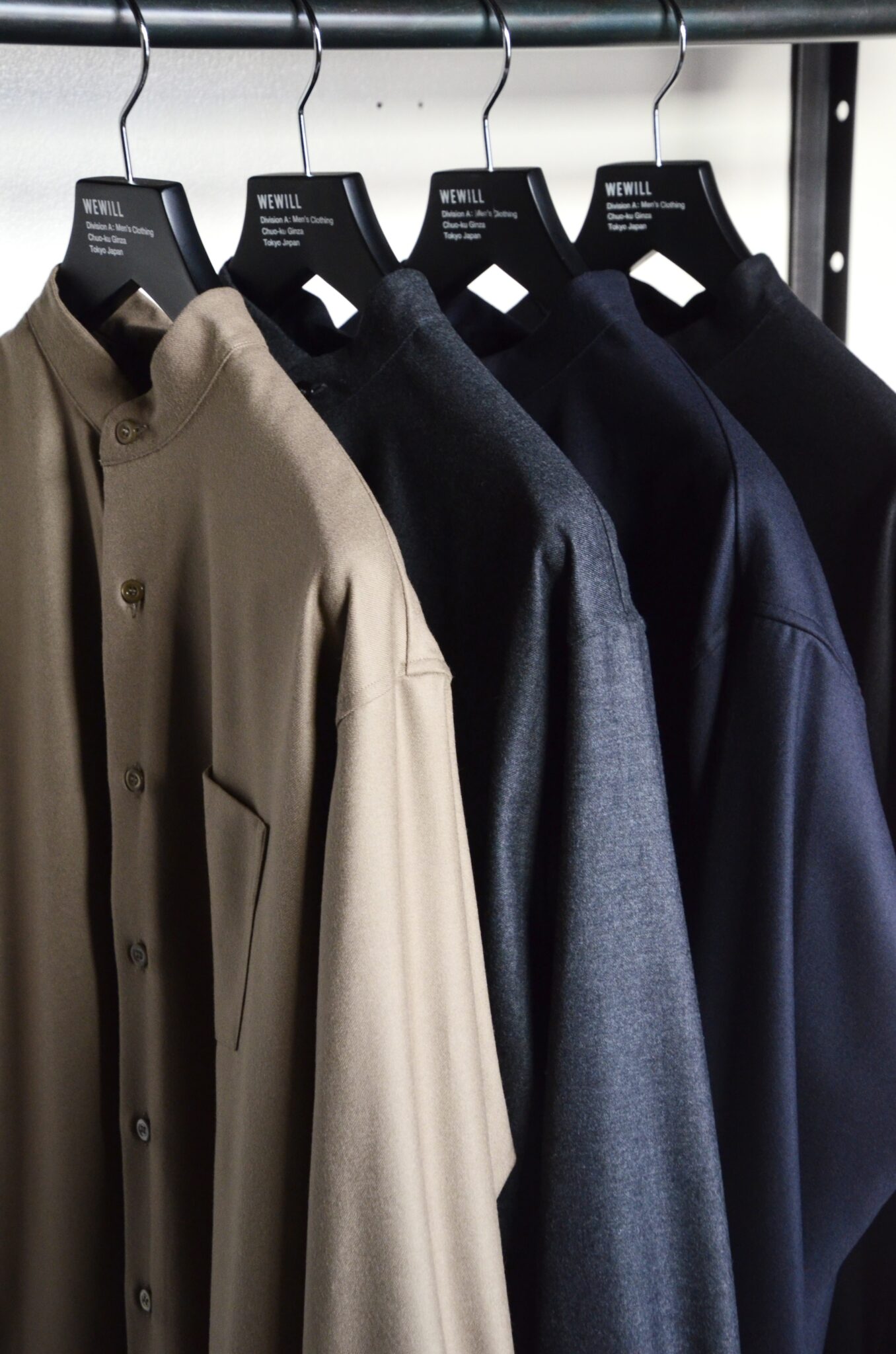 【WEWILL】 ウィーウィルのバンドカラーシャツはやはり評判が良いです！ | CIENTO BLOG