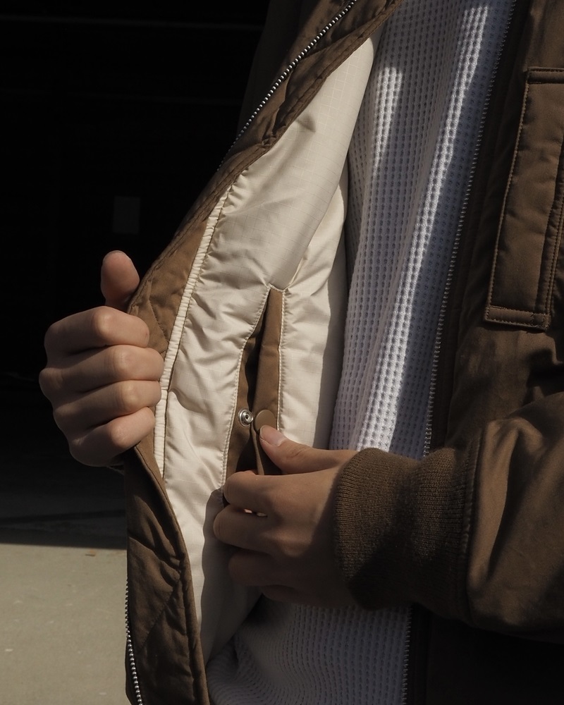 【nanamica】”Insulation Varsity Jacket” S24FY020 | CIENTO BLOG