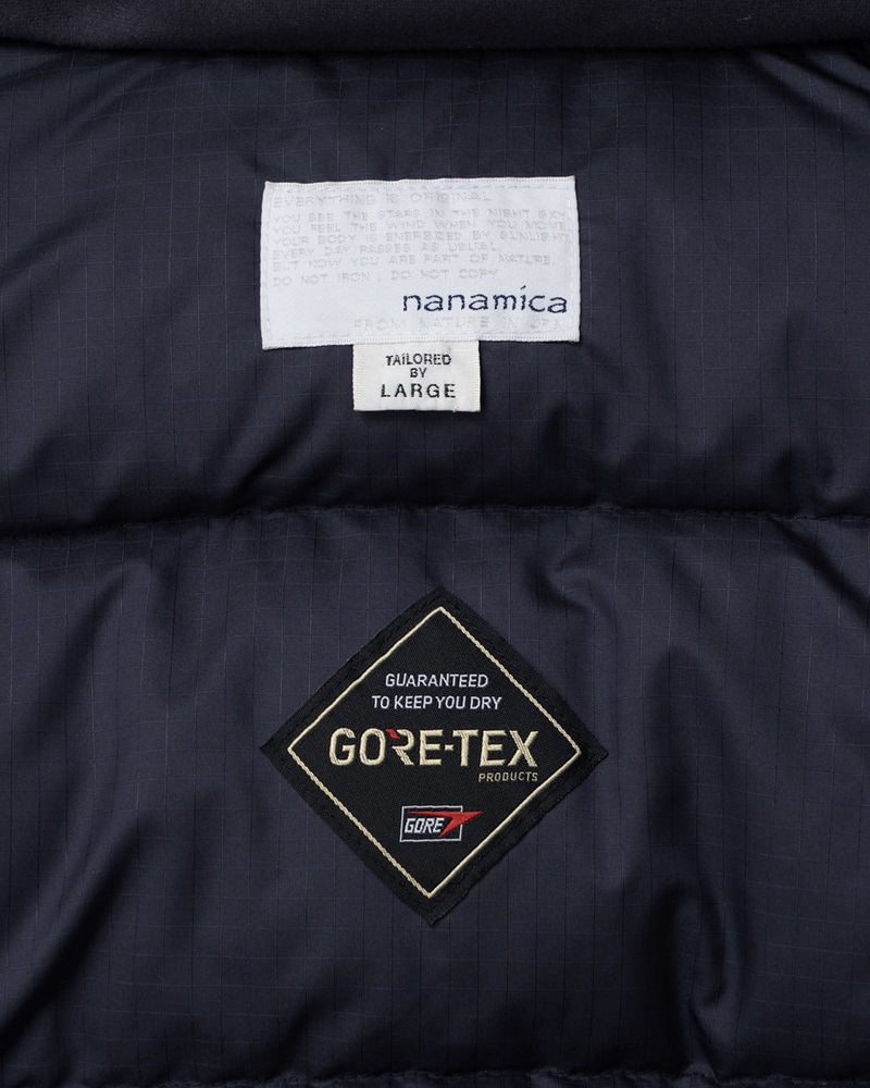 nanamica】”GORE-TEX Down Coat” SUBF357 | CIENTO BLOG nanamica】”GORE-TEX Down Coat” SUBF357 | CIENTO BLOG