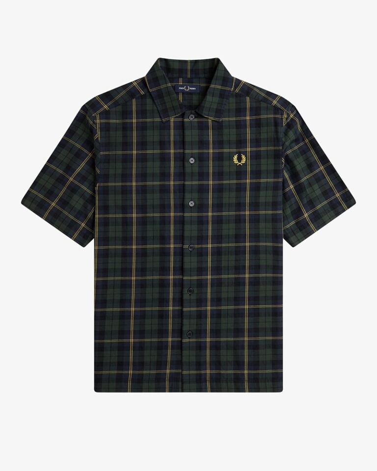 【FRED PERRY】”Tartan Twill Short Sleeve Shirt” M9896 | CIENTO BLOG