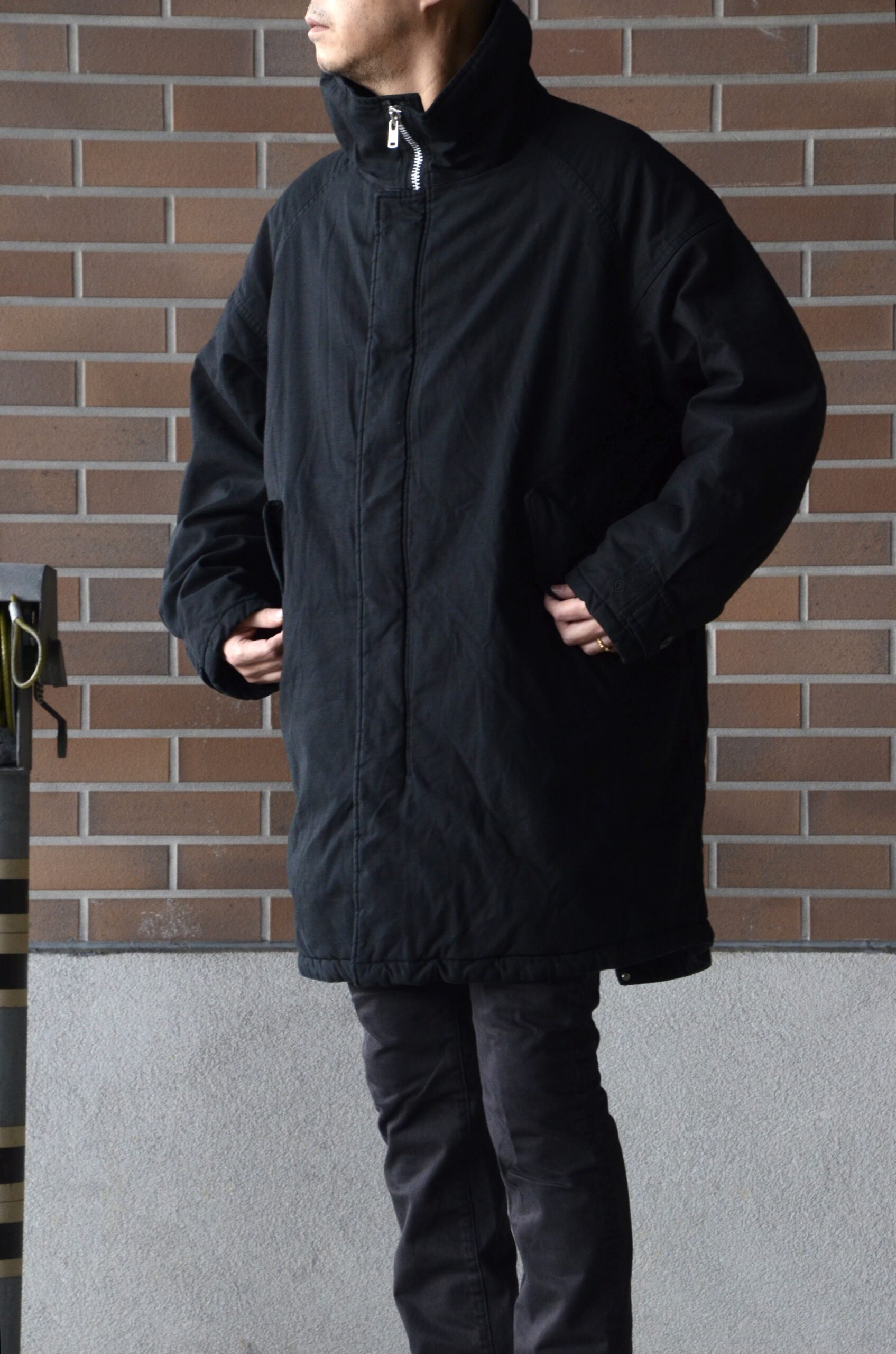 【nonnative】 TROOPER PUFF COAT COTTON BACKSATIN PIGMENT DYE WITH ...