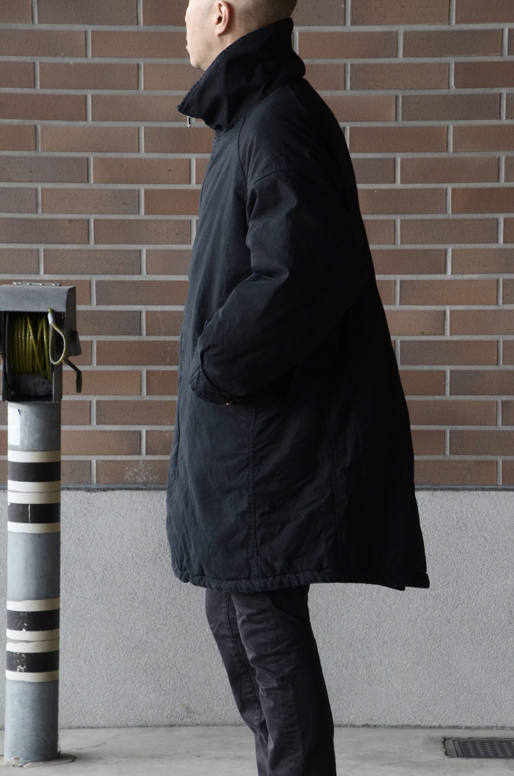 【nonnative】 TROOPER PUFF COAT COTTON BACKSATIN PIGMENT DYE WITH ...
