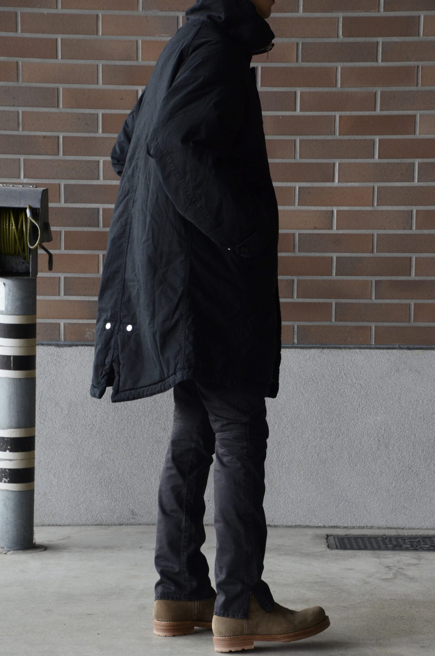【nonnative】 TROOPER PUFF COAT COTTON BACKSATIN PIGMENT DYE WITH ...