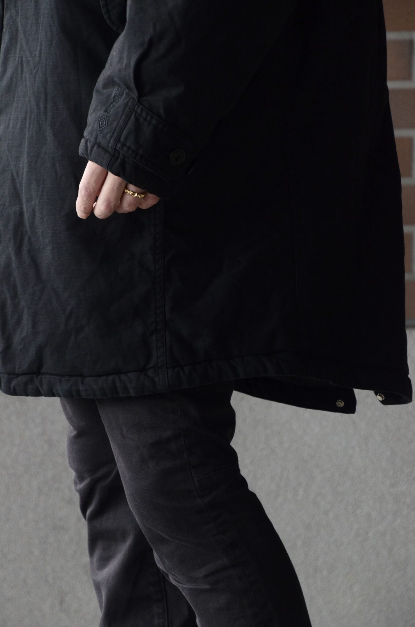 【nonnative】 TROOPER PUFF COAT COTTON BACKSATIN PIGMENT DYE WITH ...